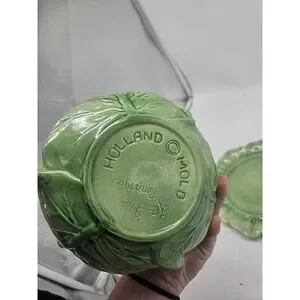 Holland Mold | Dining | Vintage Ceramic Cabbage Bowl Holland Mold With ...